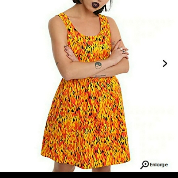 Hot Topic | Dresses | Rockabilly Pin Up Sexy And Cute Hot Topic Rock N ...